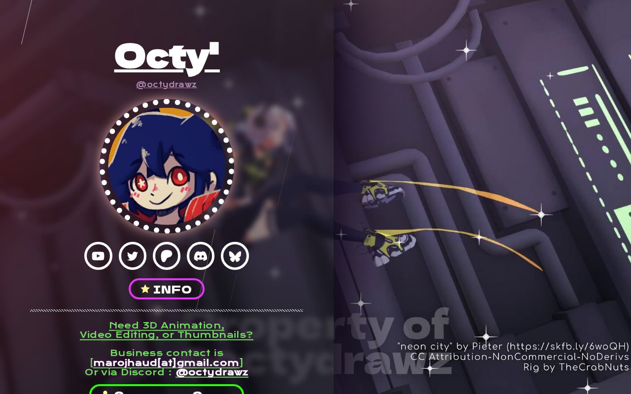 ≪• Octy's Carrd •≫